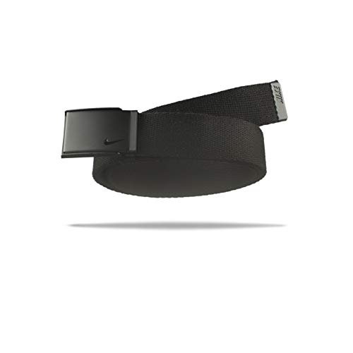 Nike Women's Tech Essentials Single Web Belt, Black, One Size