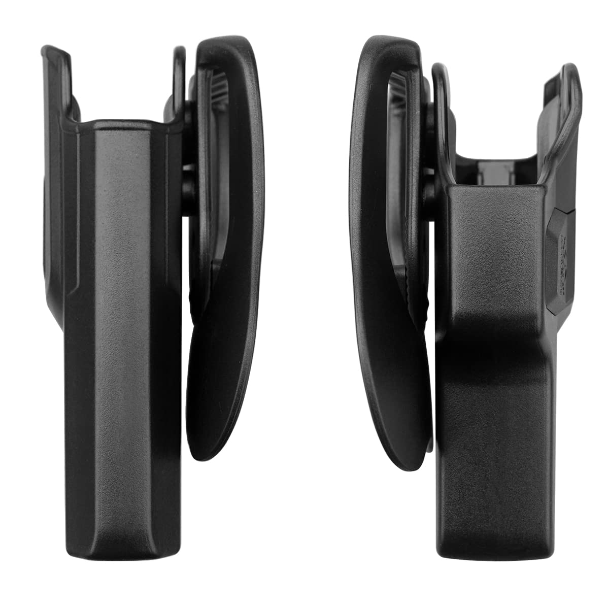 OWB Paddle Polymer Holsters Fit: Smith & Wesson SD9 VE / SD40 VE Pistol, Outside Waistband Open Polymer Holster with Safety Lock, Angle adj-1.5β-2β Belt Adjustable (Black)