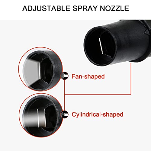 RULER Foam Cannon with 1/4” Quick Connector for Pressure Washer Gun and Wand with 1L Bottle, Professional Grade, Quick Release (Up To 3200 PSI )