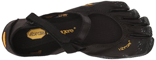Vibram Five Fingers Women's V-Soul Fitness and Cross Training Yoga Shoe (40 EU/8.5-9, Black)