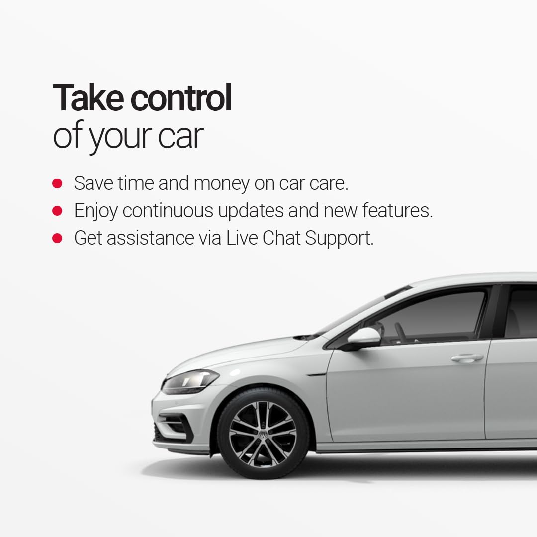 OBDeleven OBD2 Diagnostic scan Tool, Scanner for Audi Seat Cupra Skoda Volkswagen, Bluetooth Device Supports Android only.