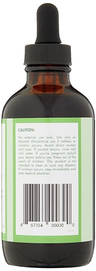 Rasin Castor Oil Organically Brilliant Haitian Black Castor Oil. (Original, 4 Fl Oz)