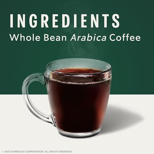 Starbucks Whole Bean Coffee—Starbucks Blonde Roast Coffee—Veranda Blend—100% Arabica—6 bags (12 oz each)