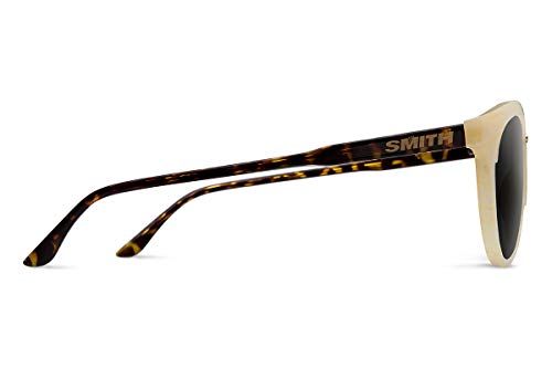 Questa Carbonic Sunglasses, Ivory Tort / Carbonic Blackout, Smith Optics Questa Carbonic Sunglasses