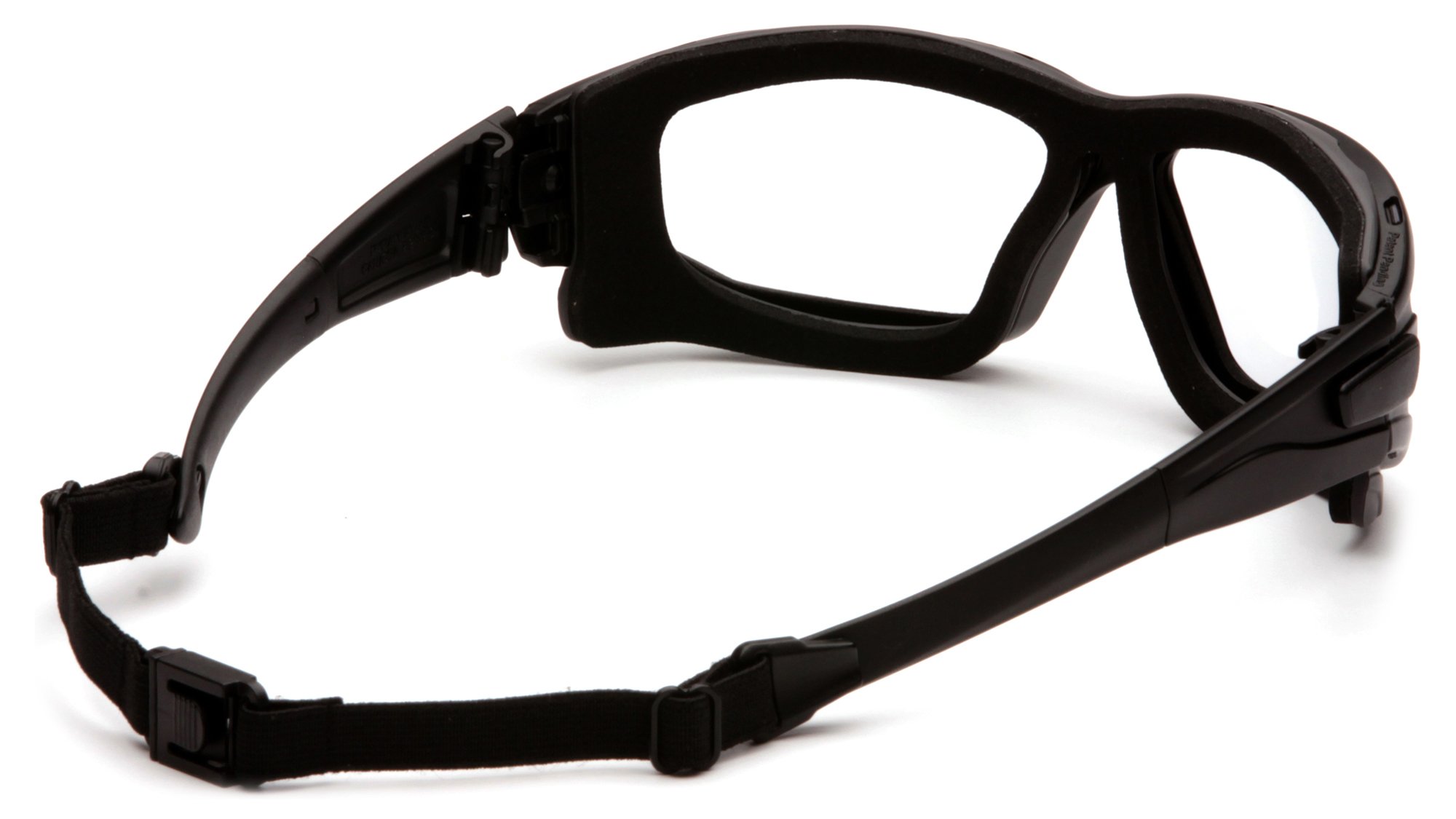Pyramex SB7010SDT I-Force Safety Glasses Blk Frme w/Clear Anti-Fog Lens