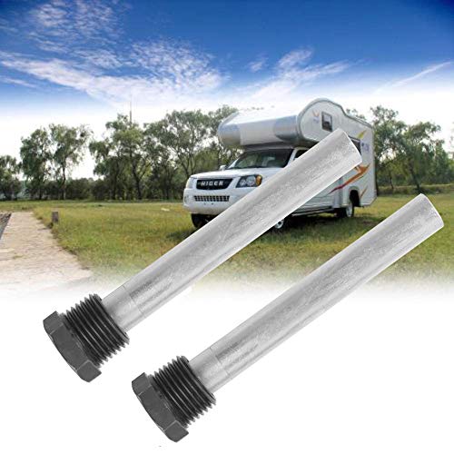 RV Water Heater Aluminum/Zinc Anode Rod for Atwood Heaters, Eau 2 Pack 1/2" NPT RV Hot Water Tank Anode Rod for RV, Camper and Trailer Water Heaters