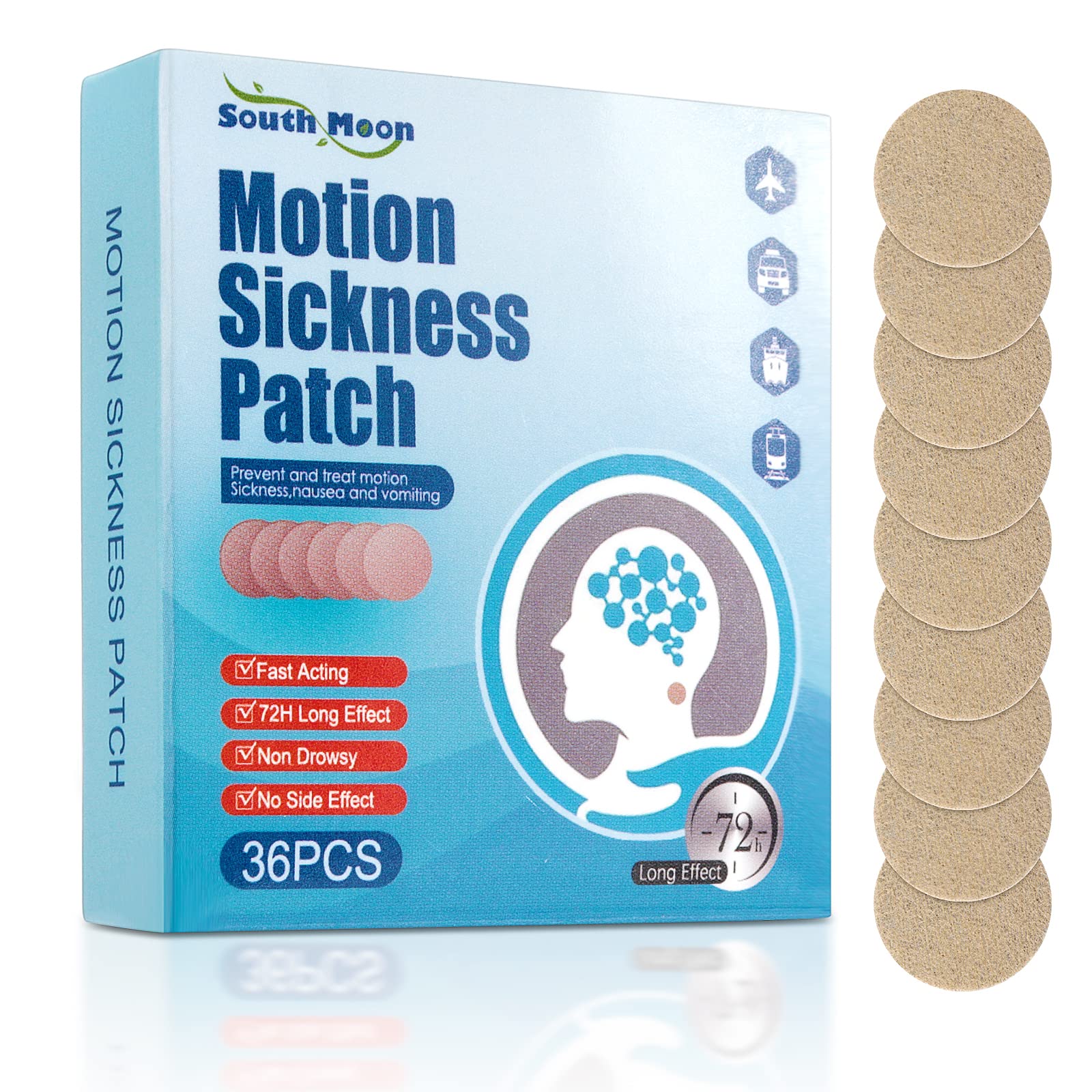 Seazoon 36 Pcs 36Pcs Motion Sickness Patches & Sea