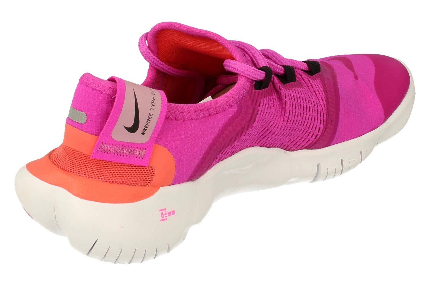 Nike Free RN 5.0 2020 Womens Running Trainers CJ0270 Sneakers Shoes (UK 5.5 US 8 EU 39, fire Pink Black Magic Ember 601)