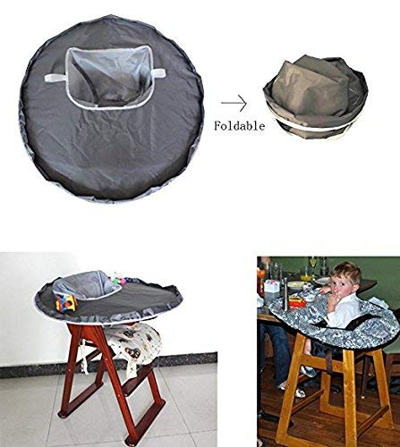 Willcome Restaurant and Home Baby Feeding Saucer High Chair Cover