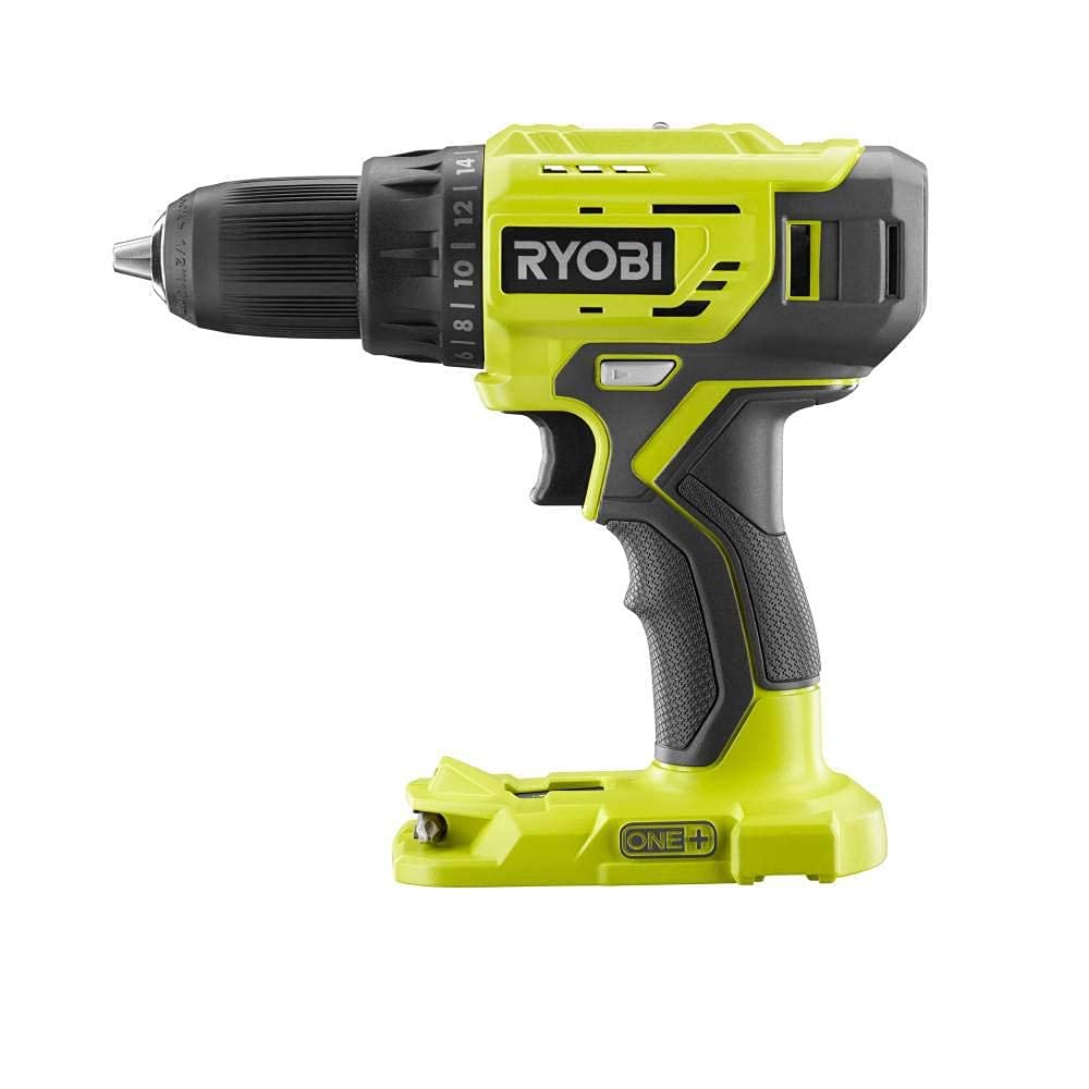 Ryobi P215K1 18-Volt ONE+ Lithium-Ion Cordless 1/2 in. Drill/Driver Kit with (2) 1.5 Ah Batteries, Charger, and Bag