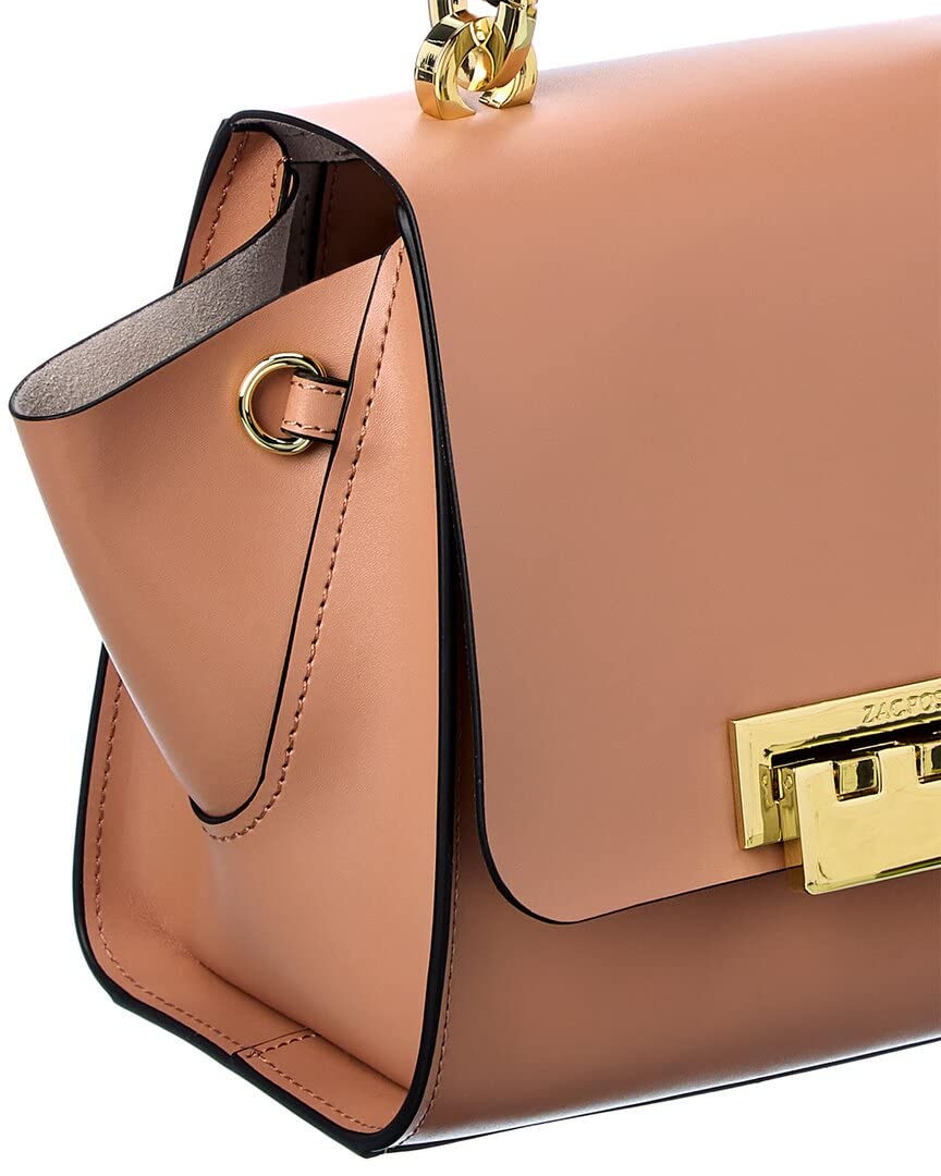 ZAC Zac Posen Eartha Top-Handle Crossbody Solid Pecan Pie One Size