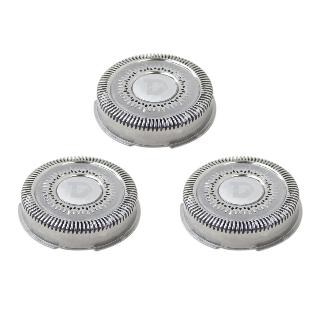 SH90 Replacement Heads for Philips Norelco Shaver Series 9000 ,Series 8000 & 8950,MultiPrecision Blades, Easy Cut and Installation.
