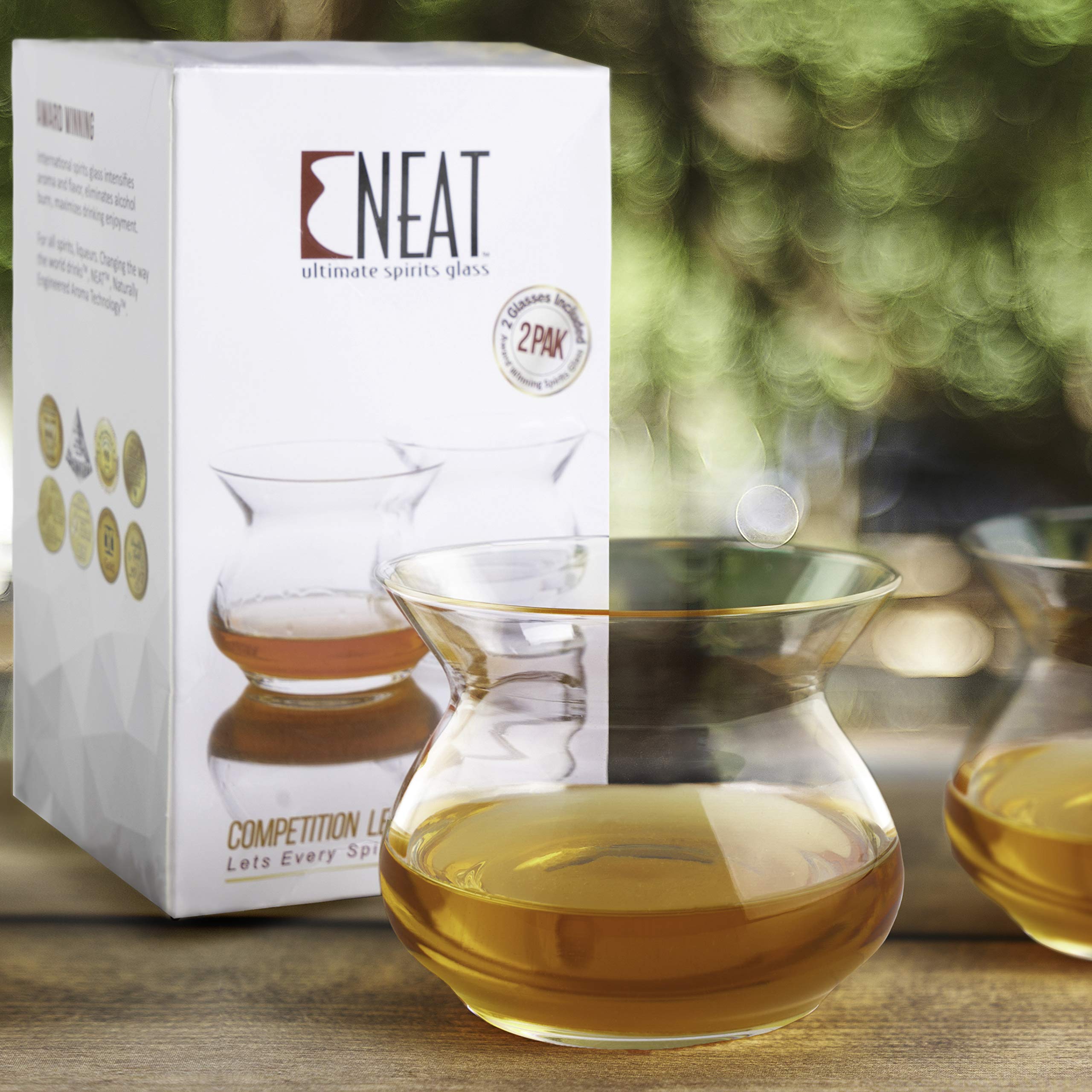 The NEAT Glass Official Competition Judging Glass 4 Pack Clear