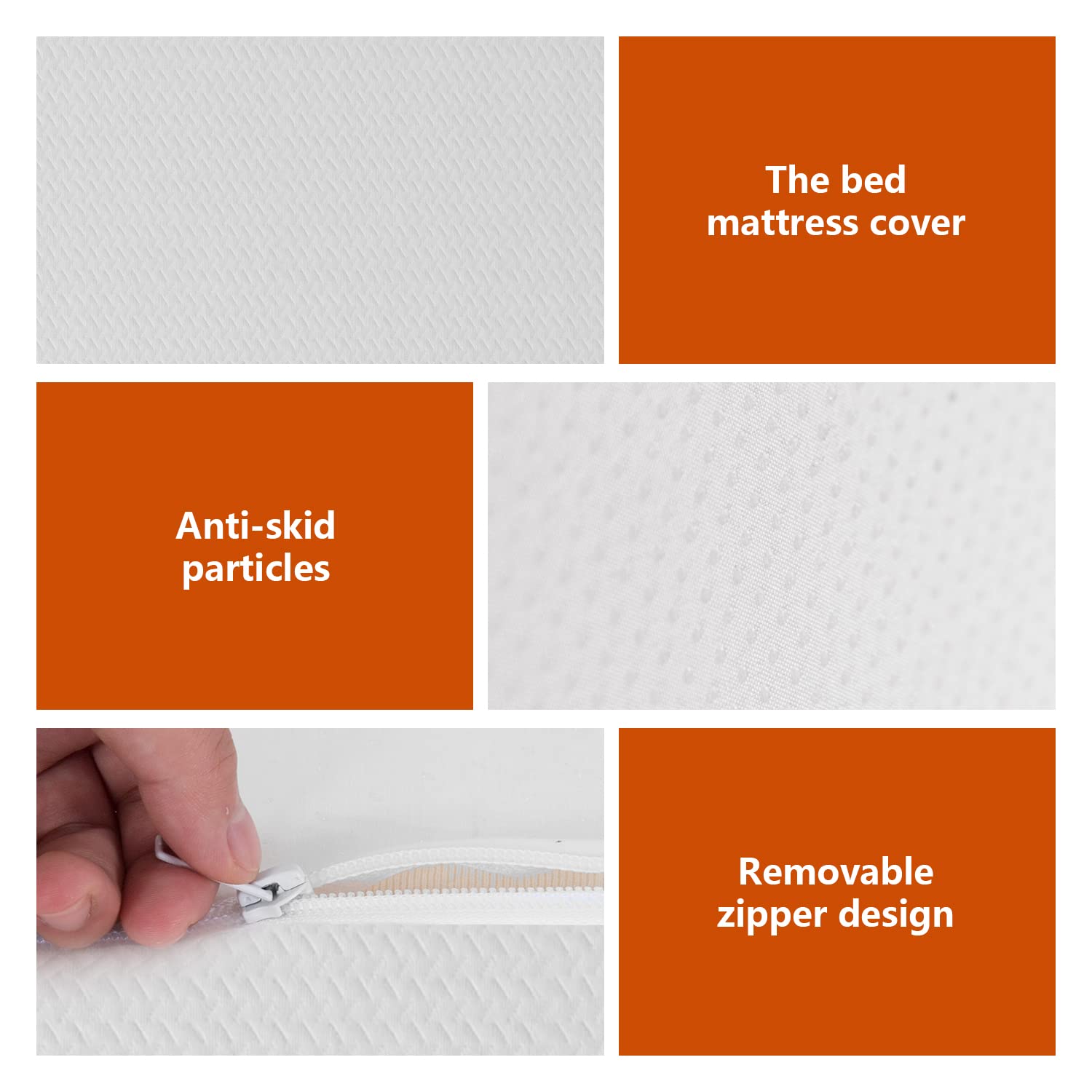 PayLessHere 5 Inch Gel Memory Foam Mattress Medium Firm Mattresses CertiPUR-US Certified Bed-in-a-Box Pressure Relieving Full Size,Fiberglass Free,White