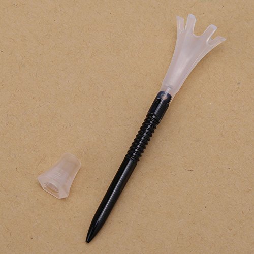 Xirfuni Durable Golf Tee, High Performance PP Plastic 3 Pcs/Lot Golf Tee for Today's Larger Drivers for Golf Assisted Traini