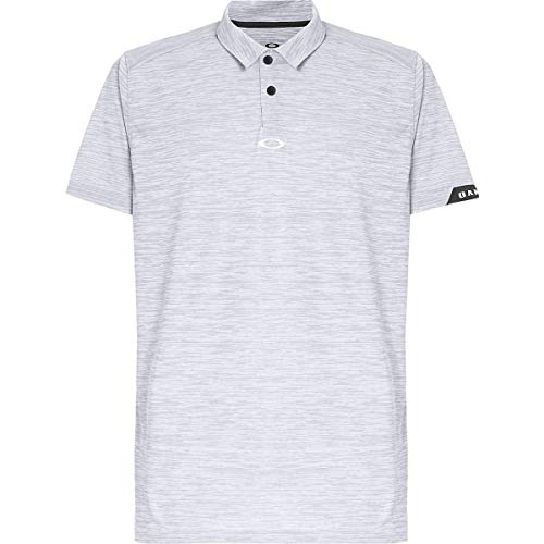 Oakley Men's Gravity Polo, Blackout, L