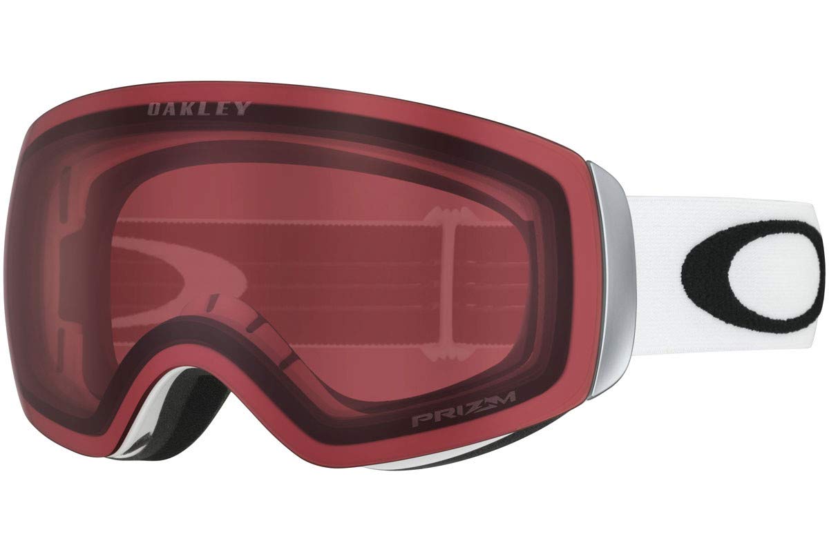 Oakley OO7064-02 Flight Deck XM Eyewear, Matte White, Prizm Rose Lens