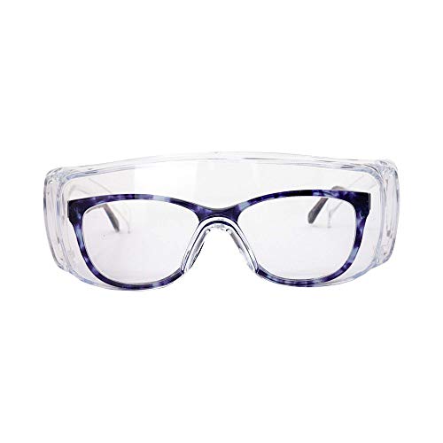 SAFE HANDLER BISON LIFE Diamont Vented Over Glasses Safety Glasses 1 PAIR | Meets ANSI Z87.1, Impact Resistant Polycarbonate Lens (1 Pair)