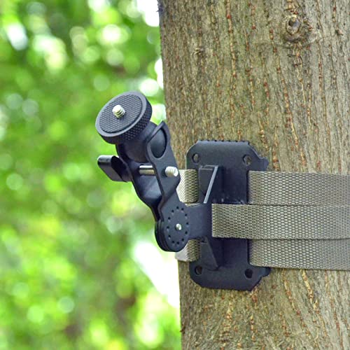 WingHome Trail Camera Mounting Bracket,Hunting Pro Gear Acccessery, Wildlife Cam Holder Deer Monitor Stand Hunter Camera Kit