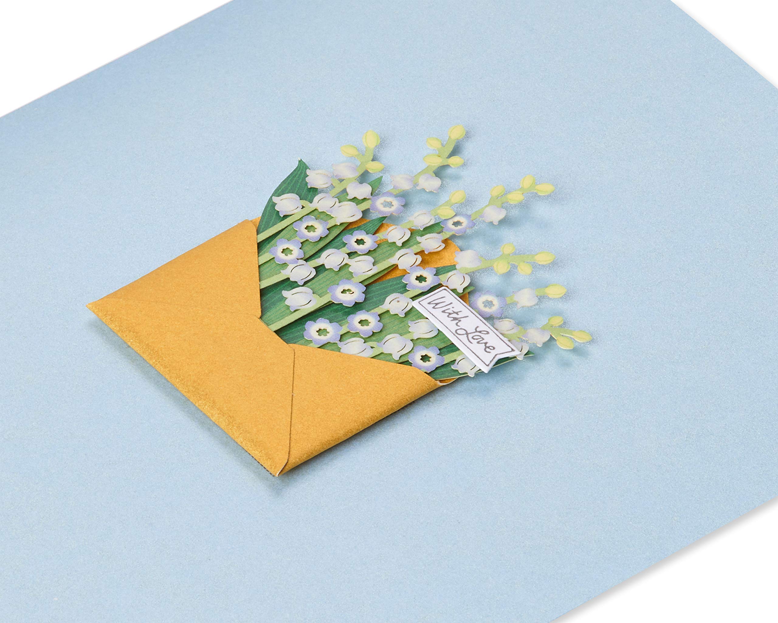 Papyrus Blank Card (With Love Flowers)