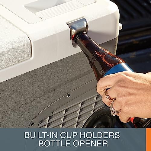Worx 20V Mini Refrigerator 24 Qt, Portable Electric Cooler, Car Cooler Fridge for Truck RV Camping, Power Share WX876L (Batteries and Charger Included)