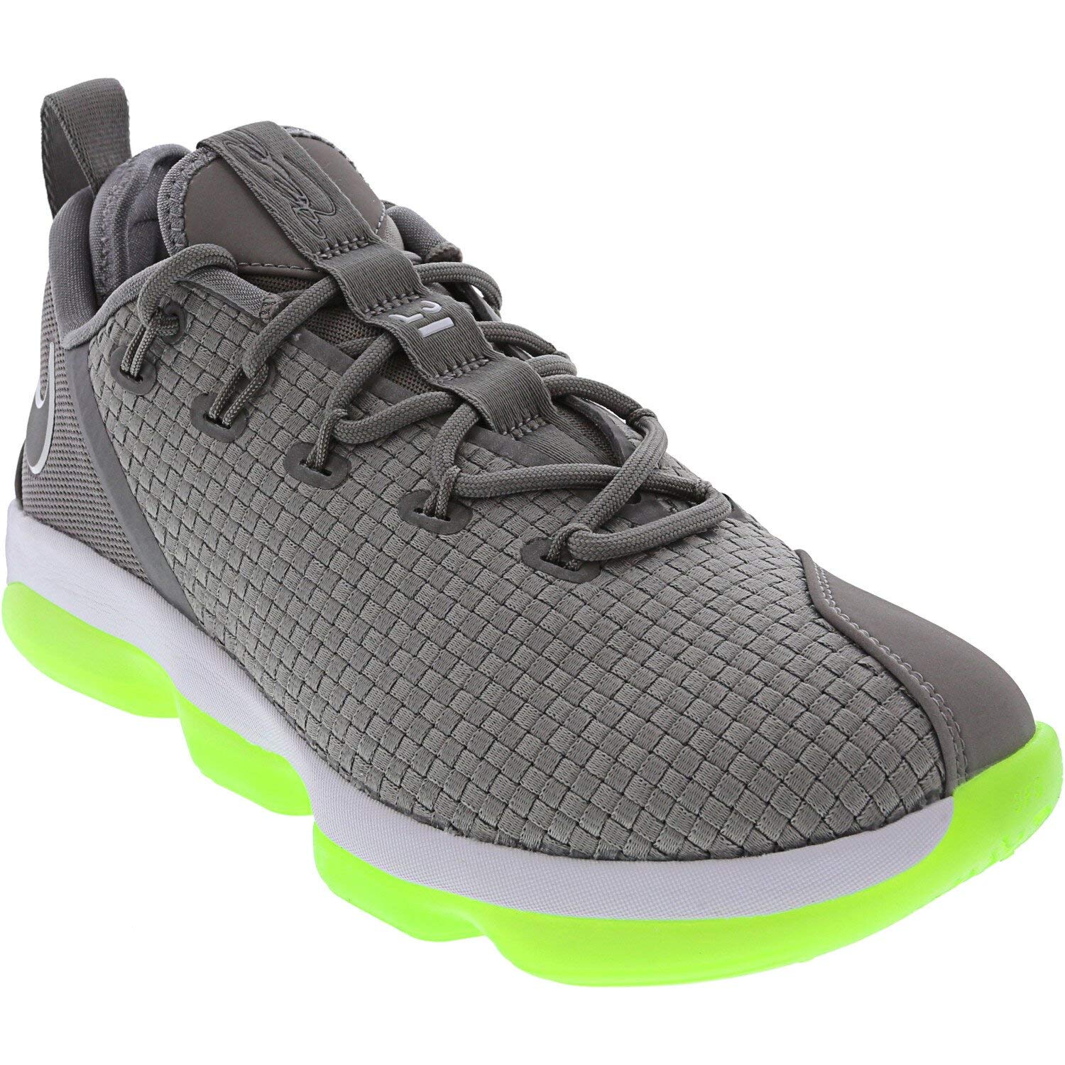 Nike Mens Lebron XIV Low Gym Fitness Basketball Shoes Gray 10.5 Medium (D)