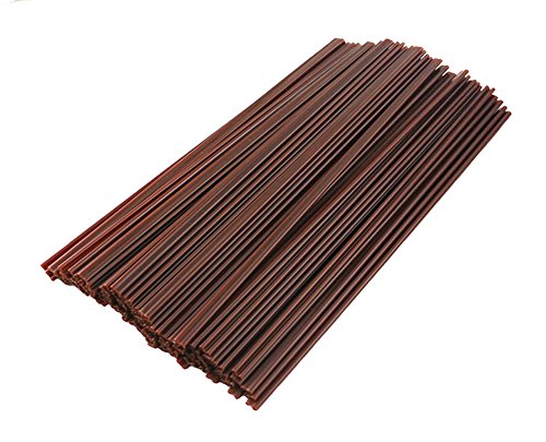 Wowlife 5.9 inch/6.8inch Disposable Two-place Sucker Straws Stirrer Coffee Drinking Straws