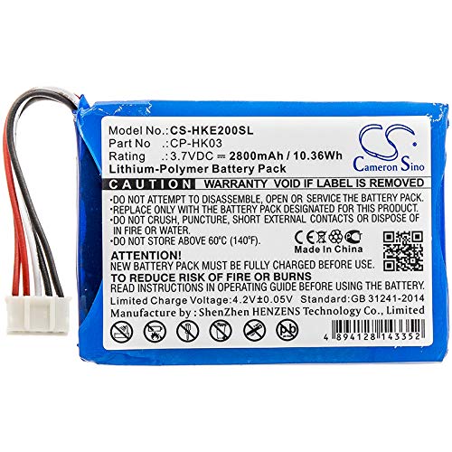 Replacement Battery for Harman/Kardon Esquire 2