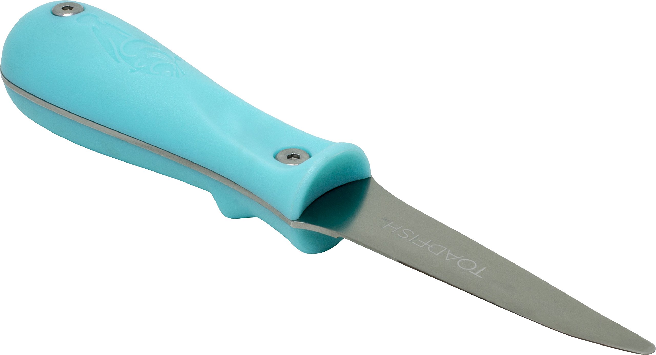 Toadfish Oyster Shucking Knife, Oyster Opener Tool, PUT 'EM BACK Oyster Knife by Toadfish