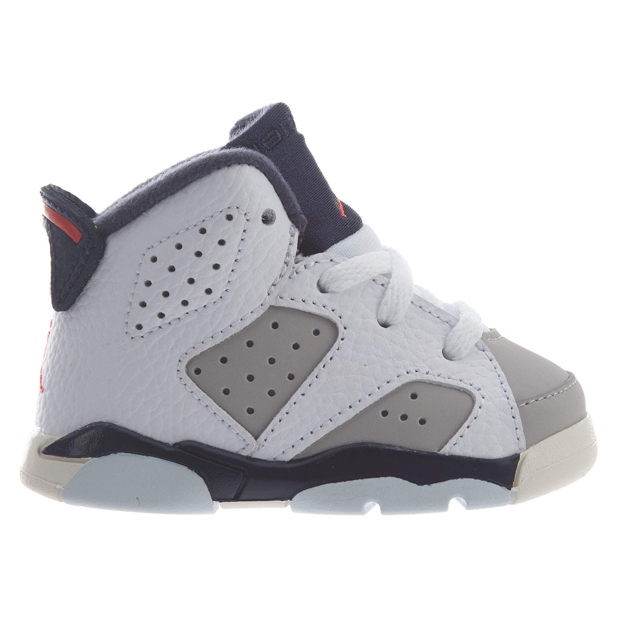 Nike Toddler Jordan 6 Retro Tinker White/Infrared 23-Neutral Grey (10 M US Toddler)
