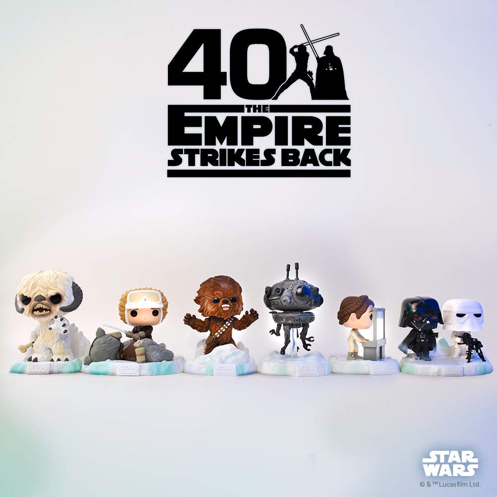 POP Funko Deluxe Star Wars: Battle at Echo Base Series - Darth Vader and Snowtrooper, Amazon Exclusive, Figure 6 of 6