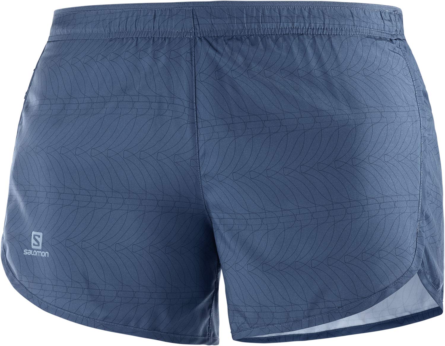 Salomon Women's Standard Agile Running Shorts, Dark Denim/Ao, X-Large
