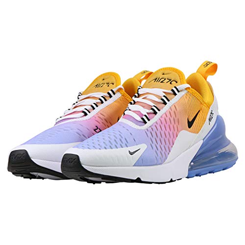 Nike Women's Air Max 270 University Gold/Black/University Blue AH6789-702 (Size: 5.5)