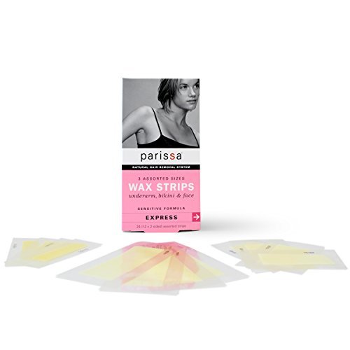 Parissa Assorted Size Wax Strips (24 strips), Pack Of 3