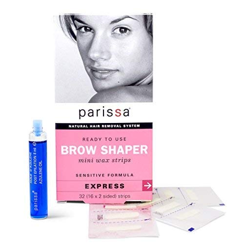 Parissa Eyebrow Wax Strips (32 strips Each), Pack Of 3