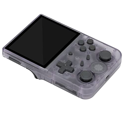 Shanrya Game Player, 4.2 BT Multi Touch Electronic Game Player 3.5 Inch Screen with Tempered Film for Home (RG353V)
