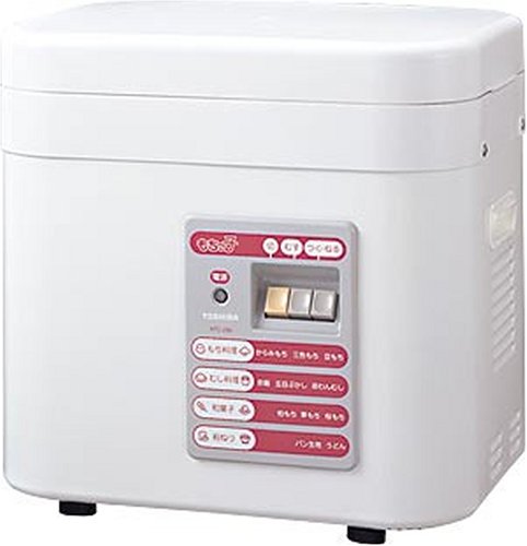 TOSHIBA Mochi-kko rice cake machine Pure White AFC-296 (WT)