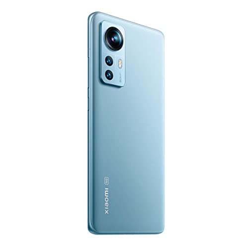 Xiaomi 12X 5G + 4G LTE (128GB + 8GB) Global Unlocked 6.28" 50MP Pro Grade Camera (Not for Verizon Boost At&T Cricket Straight) + (w/Fast Car Charger Bundle) (Blue)