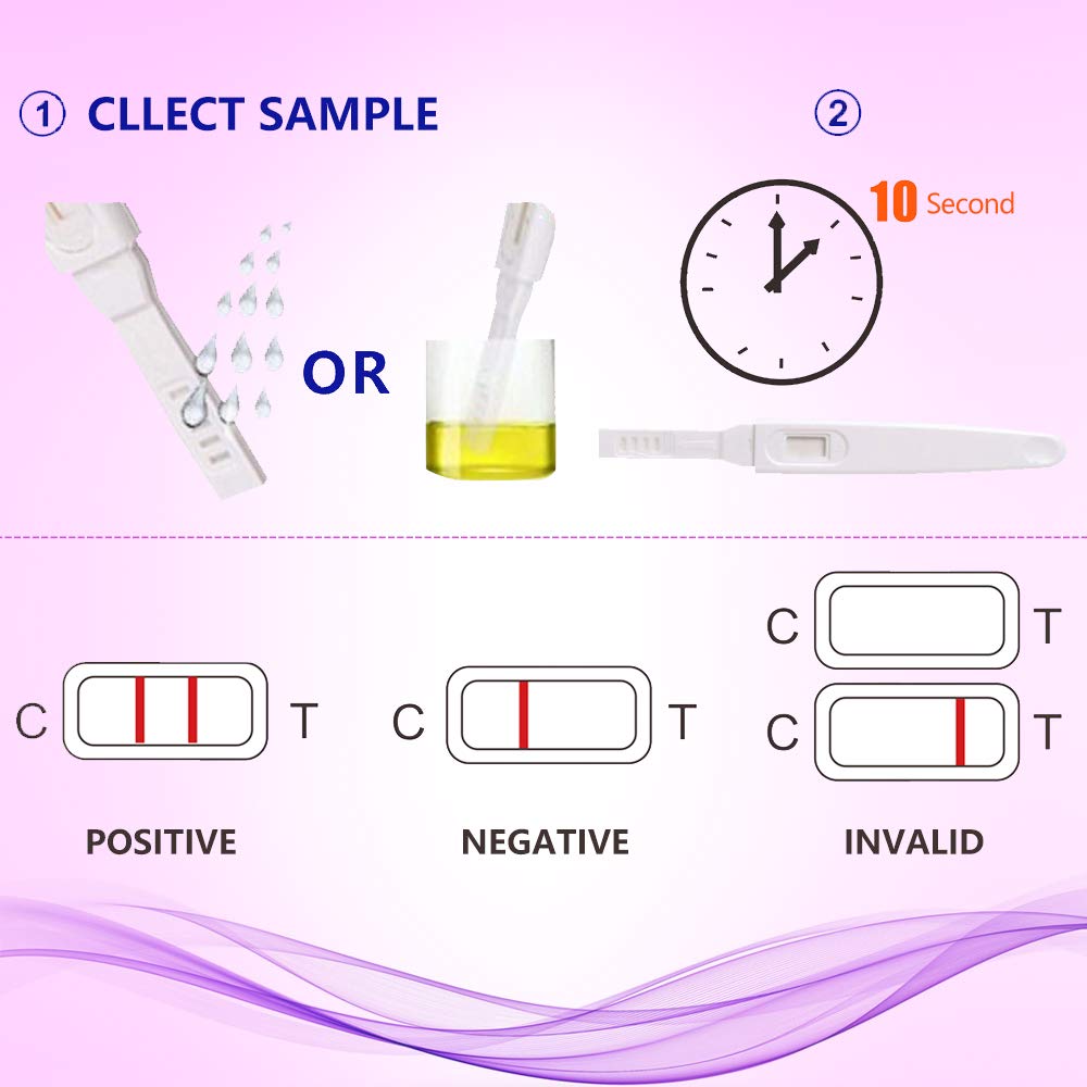 Pregnancy Tests, Early Result Pregnancy Test Sticks Through The Urine, Do It Yourself Home Pregnancy Tests High Accuracy 5 Pack