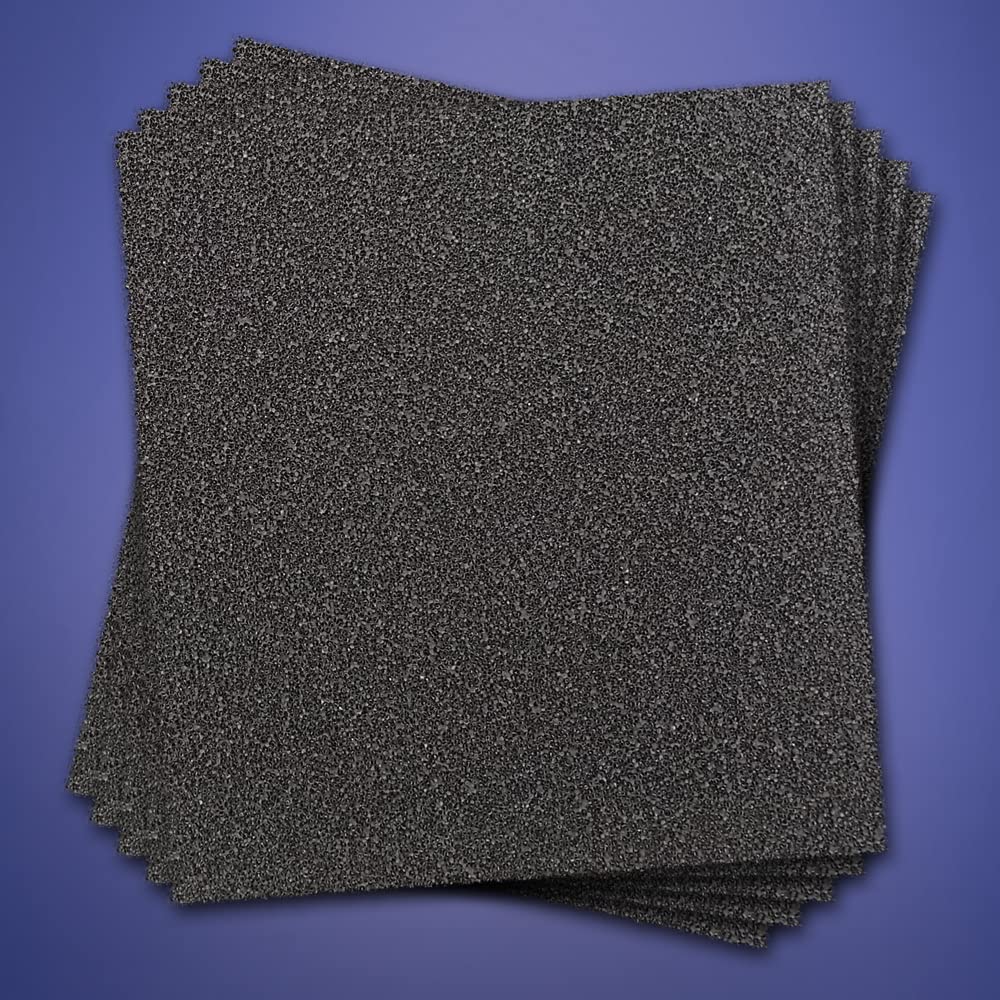 OdorStop Filter for All Models of OdorStop Ozone Air Purifiers, (1500-3500UV - Charcoal), Pack of 5