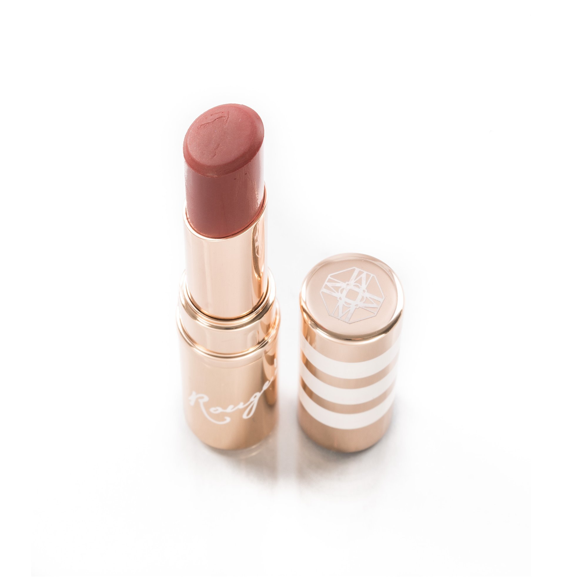 ONLY Mineral Lip Rouge - 100% All Natural Lipstick with Shea Butter and Honey - Moisturizing Mineral Rouge, Pink