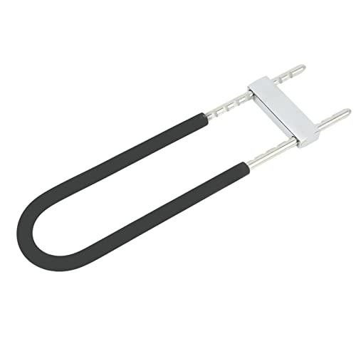 Okuyonic Bicycle U Lock, Easy to Use Antitheft Elongated U Lock for Glass Door