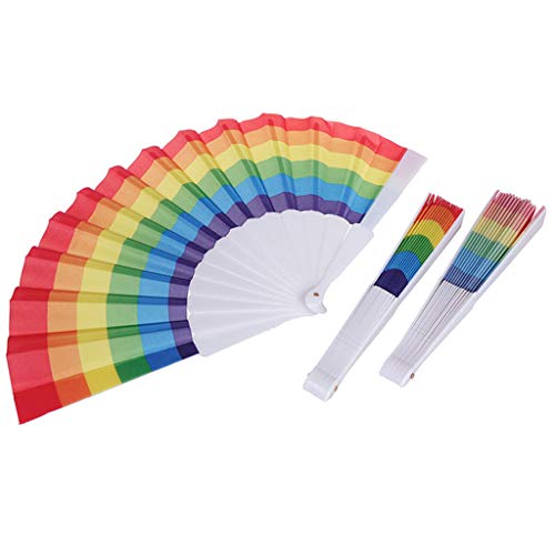 wedding traditional Chinese beautifully 2PC fan handmade hollow folded gift Fans House Fan with Remote Control (Multicolor, One Size)