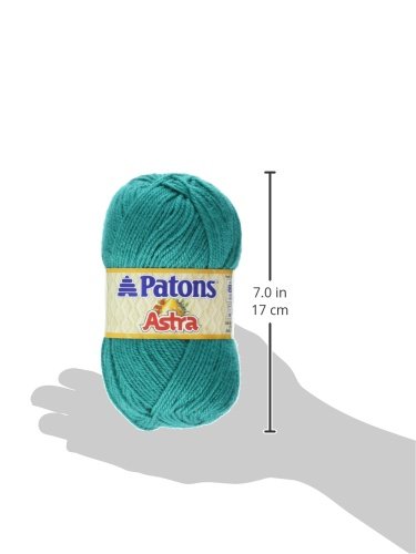 Patons Astra Solids Yarn - (3) Light Gauge 100% Acrylic - 1.75 oz - Green - Machine Wash & Dry