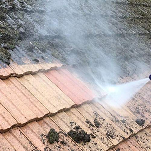 Pressure Washer Tips Turbo Nozzle Pressure Washer 3000 PSI Max Rotating Pressure Washer Nozzle with 2PCS 1/4'' Quick Connect for Cleaning Brick, Concrete, and Vinyl SurfacesâŚ