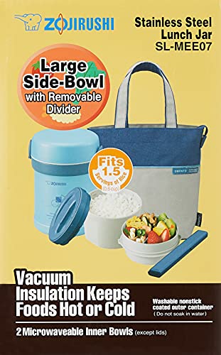 Zojirushi Ms. Bento Stainless Lunch Jar, One size, Aqua Blue