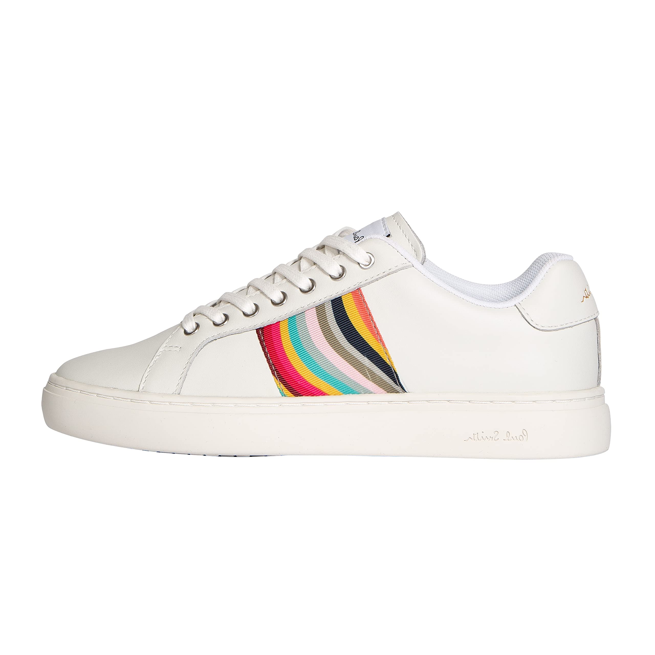 Paul Smith Womens Shoe Lapin White Swirl, White, 38