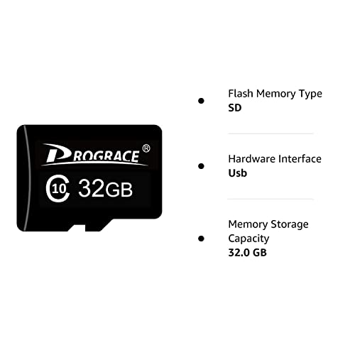 PROGRACE 32GB Card for Kids Camera
