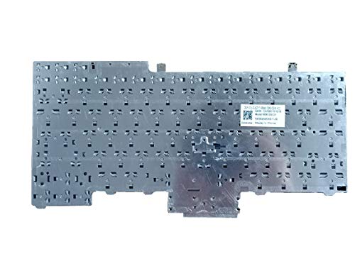 Replacement Keyboard for Dell Latitude E6400 E6410 E6500 E6510 E5410 E5510 E5400 E5500 Precision M2400 M4400 M4500 Series Laptop US Layout