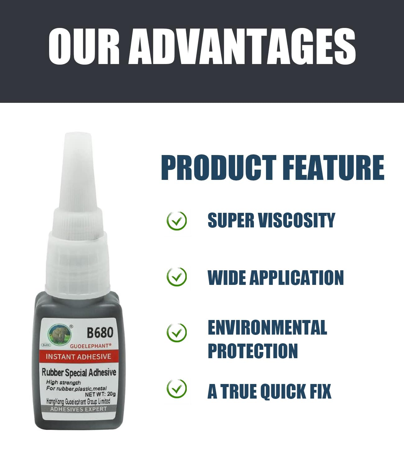 Rubber glue, rubber adhesive, for bonding rubber and rubber, rubber and other material. Instant super glue for Rubber, Tire, Boots, Belt, DIY Crafts, Rubber Edge, Rubber Tube, Rubber Product
